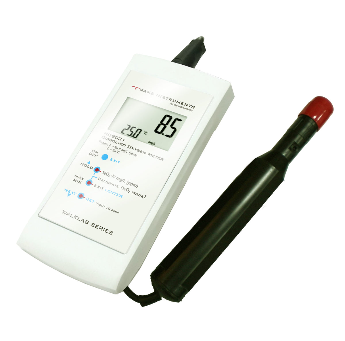 WalkLAB Digital Dissolved Oxygen Meter HD9031 – TransInstruments